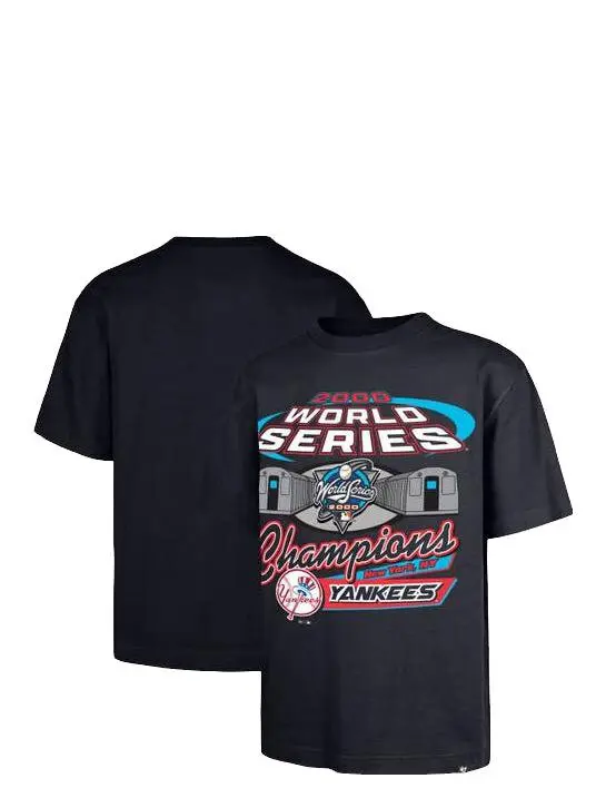 '47 New York Yankees 2000 World Series Champions Showcase Foundation T-shirt - Navy