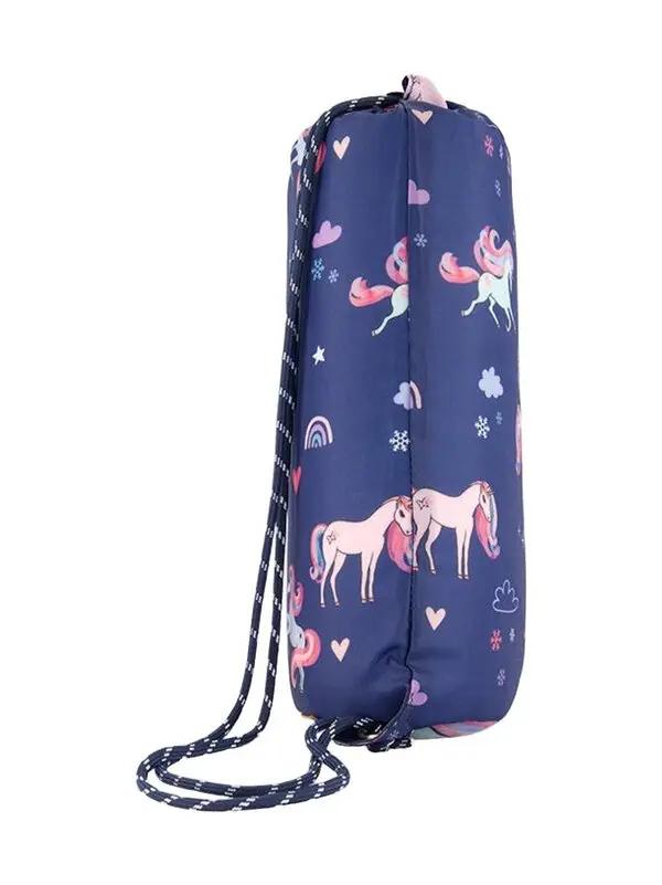 DEUX PAR DEUX Drawstring Gym Bag - Navy