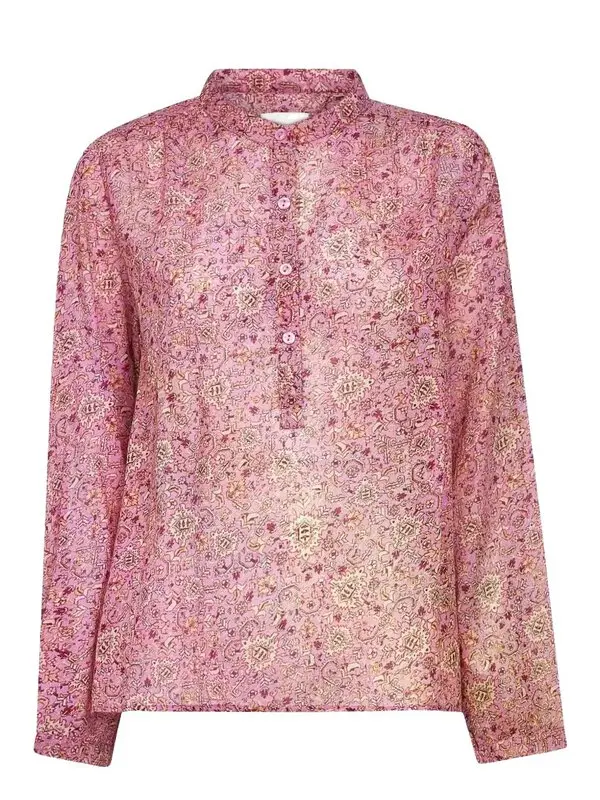 MARANT ETOILE Maria Floral-print Shirt - Pink