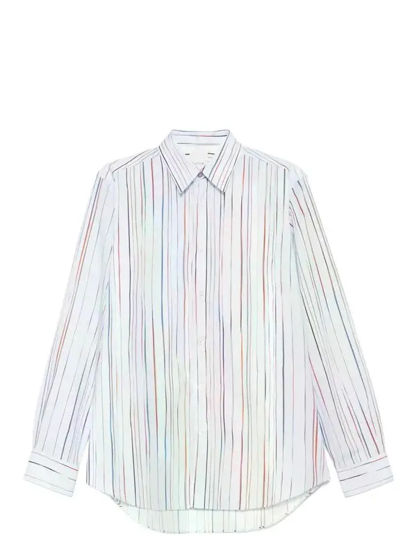 Paul Smith Stripe-print Shirt - Blue