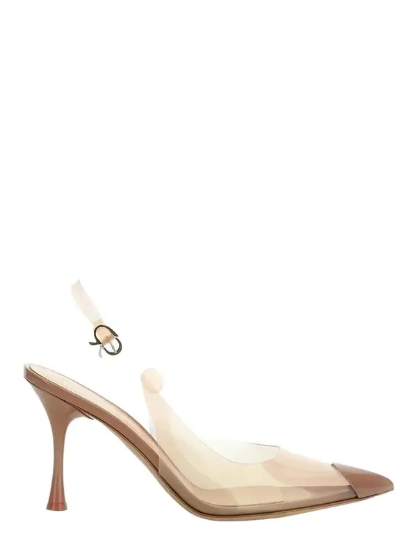 GIANVITO ROSSI 85mm Diana Slingback Pumps - Neutrals