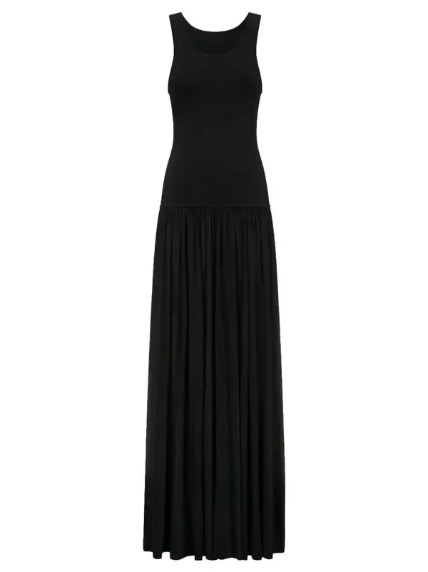 Paloma Wool Sleeveless Gathered Dress - Black