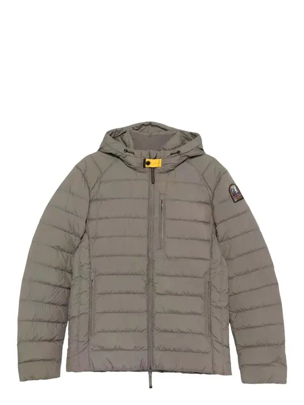 PARAJUMPERS Hooded Quilted Jacket - Grey