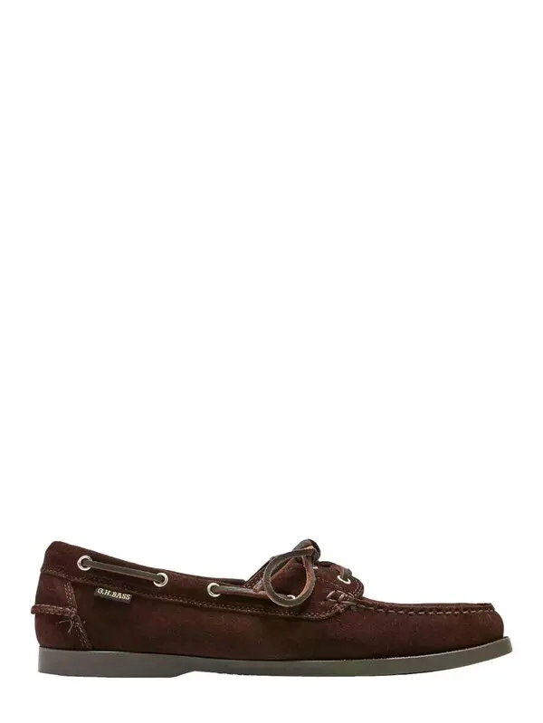G.H.BASS G.h. Bass & Co. Suede Boat Shoes - Brown