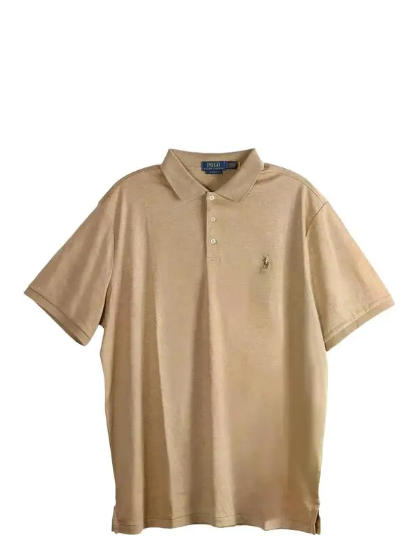Polo Ralph Lauren Short-sleeve Cotton Polo Shirt - Neutrals