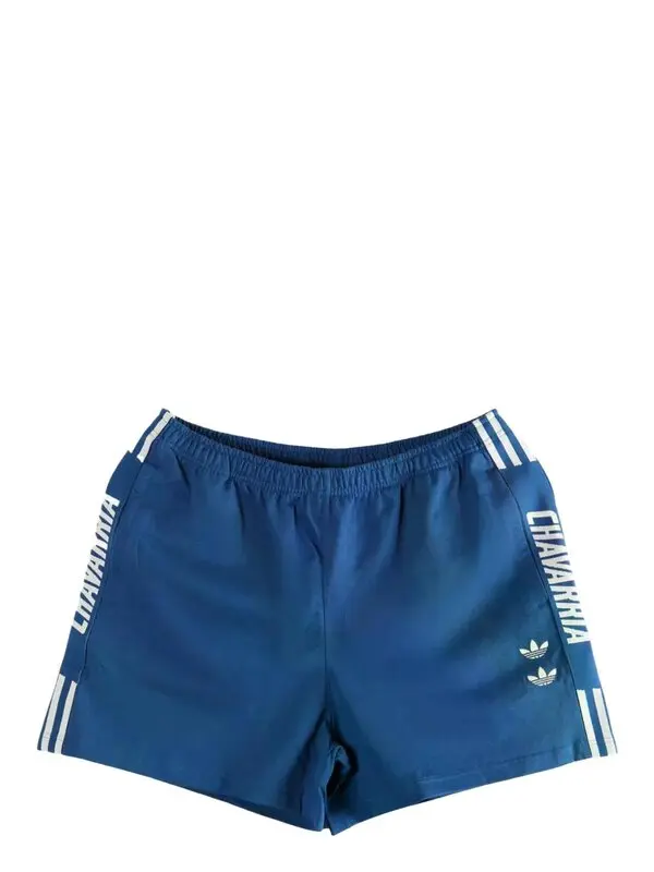 Adidas X Willy Chavarria Stripe Shorts - Blue