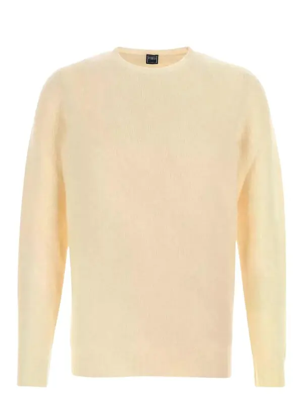 Fedeli Crew-neck Sweater - Yellow
