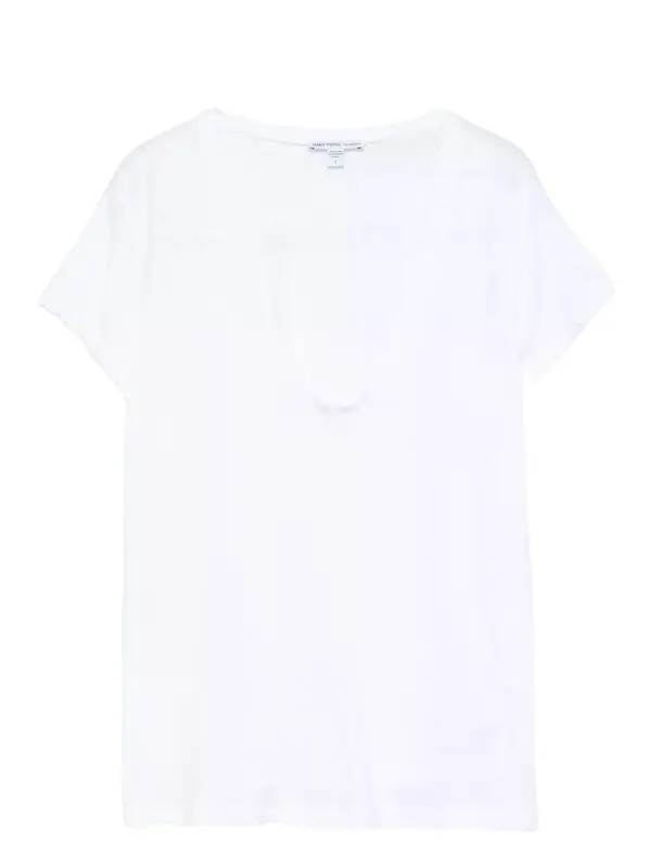JAMES PERSE V-neck T-shirt - White