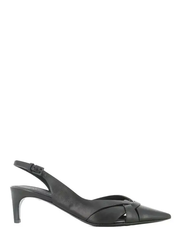 DEL CARLO 50mm Paris Pumps - Black