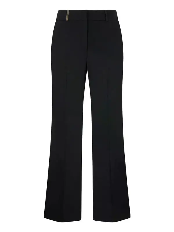 Peserico Flared Trousers - Black