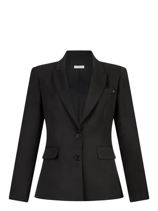Liu Jo Embellished Two-button Blazer - Black