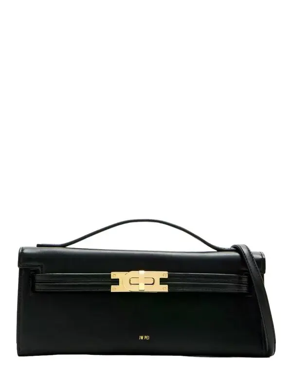 Jw Pei Top-handle Clasp-lock Bag - Black