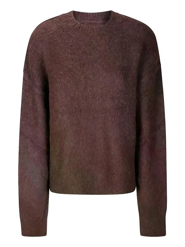 UMA WANG Long-sleeve Sweater - Brown