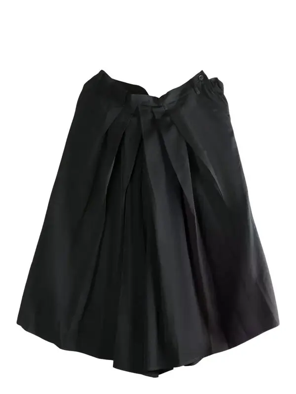 Yohji Yamamoto Pleated Trousers - Black