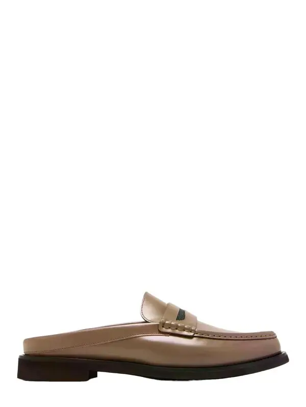 Brunello Cucinelli Penny-strap Mules - Brown
