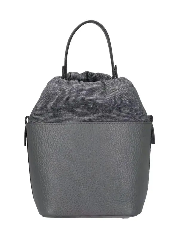MAISON MARGIELA 5ac Drawstring Bucket Bag - Grey