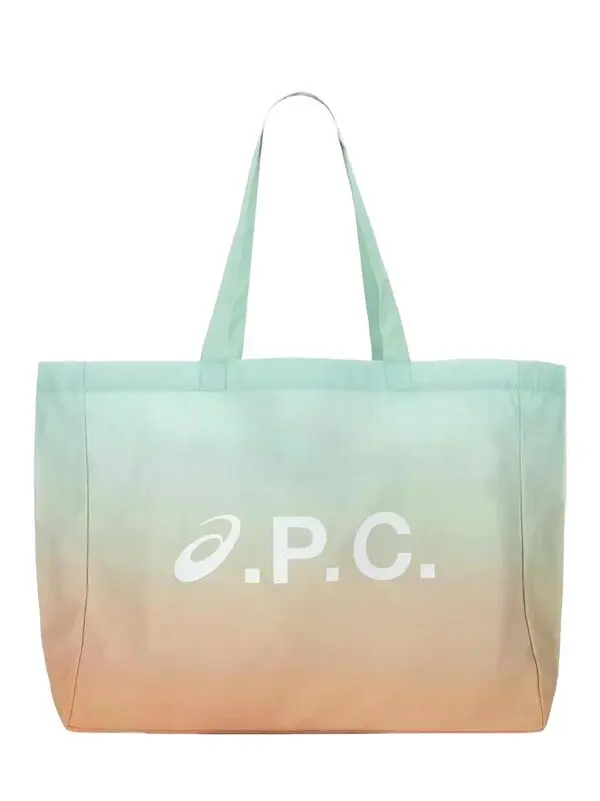 A.p.c. Diane Ombre Tote Bag - Blue