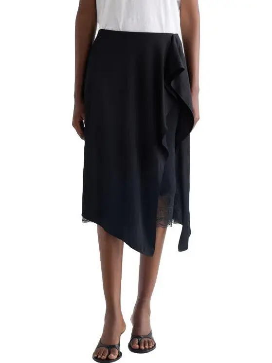 Acne Studios Inouka Layered Skirt - Black
