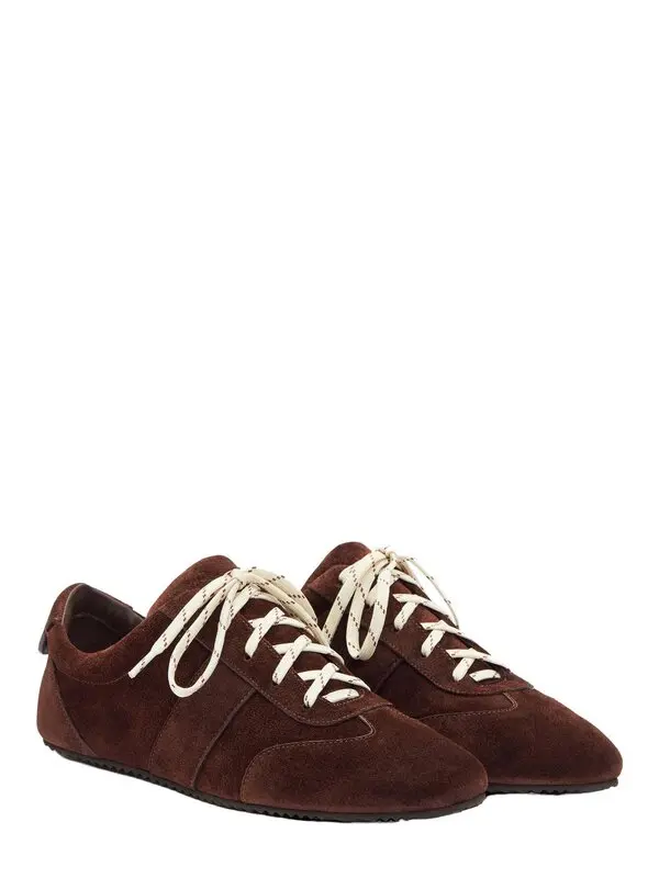 REFORMATION Terra Sneaker - Espresso Suede