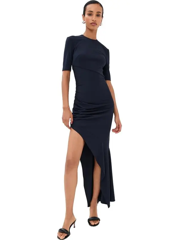 Monse Fitted T-shirt Dress - Midnight