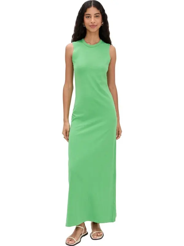 LESET Margo Sleeveless Maxi Dress - Grass