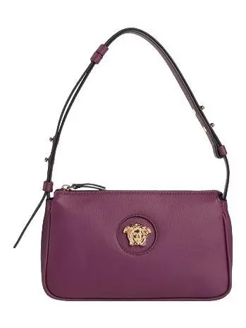 Versace Calfskin Baguette Bag - Purple