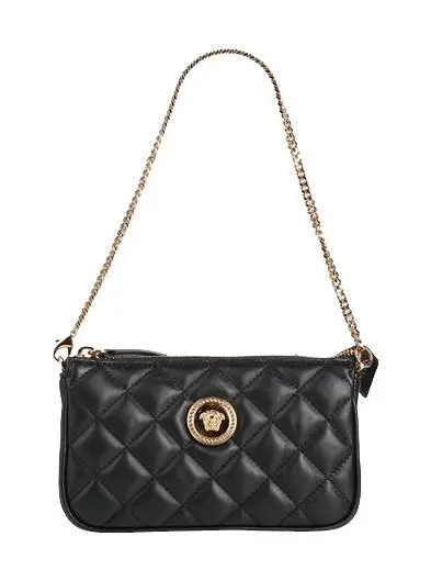 Versace Lambskin Baguette Bag - Black