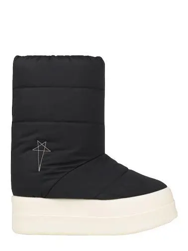 Rick Owens Padded Flatform Boots - Black