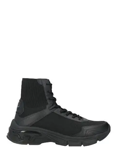 Emporio Armani High-top Sneakers - Black
