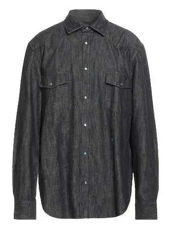 JACOB COHЁN Denim Shirt Size Cotton - Black