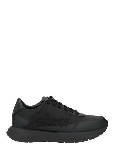 Emporio Armani Polyester Low-top Sneakers - Black