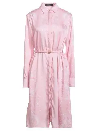 Versace Midi Shirt Dress - Pink