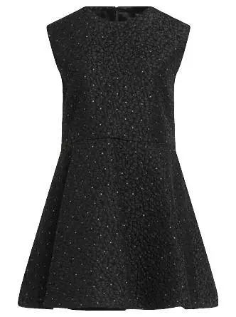 Maje Mini Flared Dress - Black