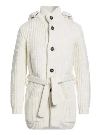 Tagliatore Coat In Wool And Polyamide - Off White