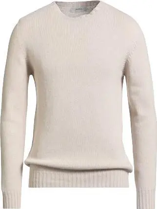 Alpha Studio Sweater In Recycled Wool Blend - Beige
