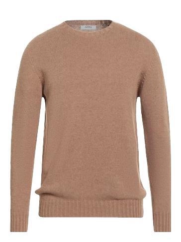 Alpha Studio Sweater Size Recycled Wool, Ecovero Viscose, Recycled Polyamide, Recycled Cashmere - Camel
