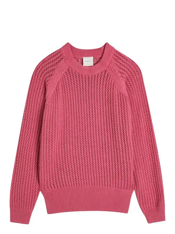 Varley Clay Knit Sweat - Rose