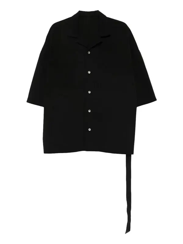Rick Owens Tommy Shirt Jacket - Black