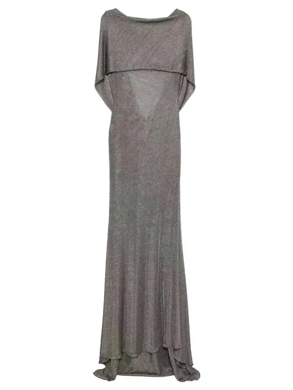 THE NEW ARRIVALS ILKYAZ OZEL Jeanne Maxi Dress - Grey