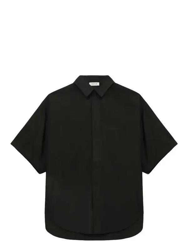 Fear Of God Oxford Short-sleeve Shirt - Black
