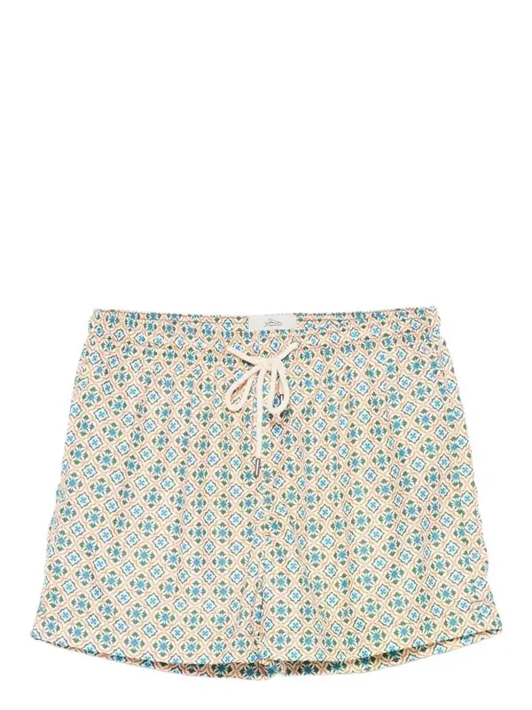 PENINSULA SWIMWEAR Patterned Swim Shorts - Neutrals