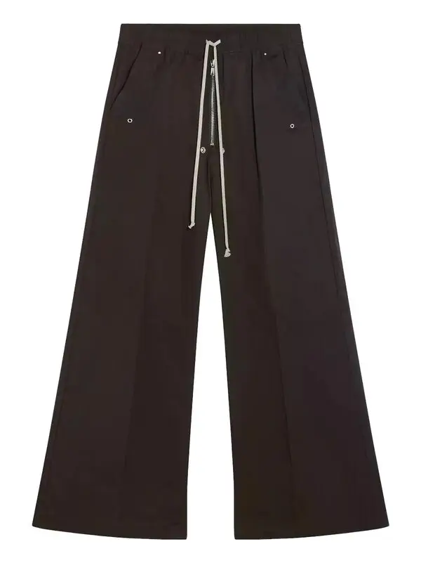 Rick Owens Studded Drawstring Trousers - Brown