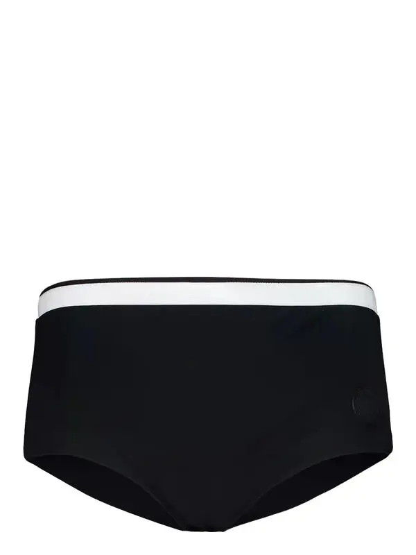 Frescobol Carioca Sunga Waistband Swim Briefs - Black