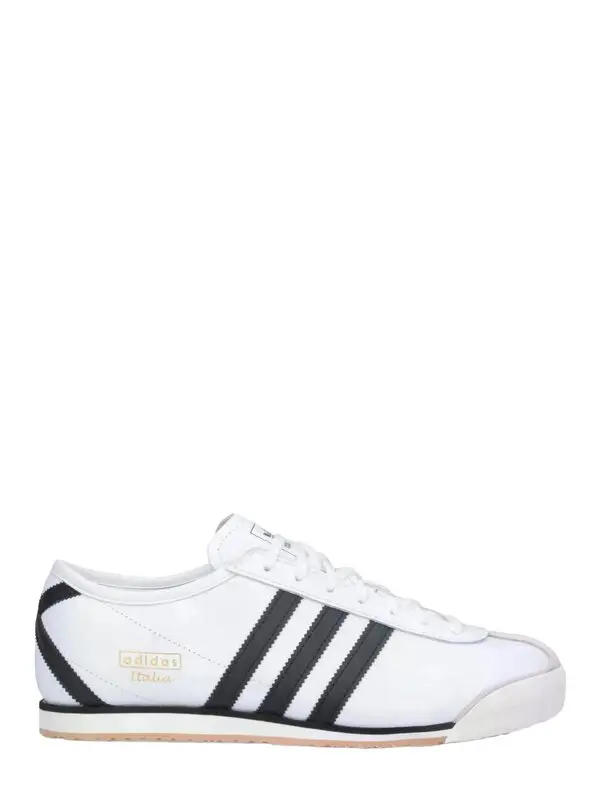 Adidas 70s Italian Three-stripe Leather Sneakers - White