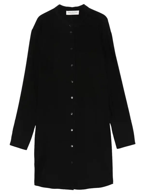 Marc O'polo Button-front Shirt Dress - Black