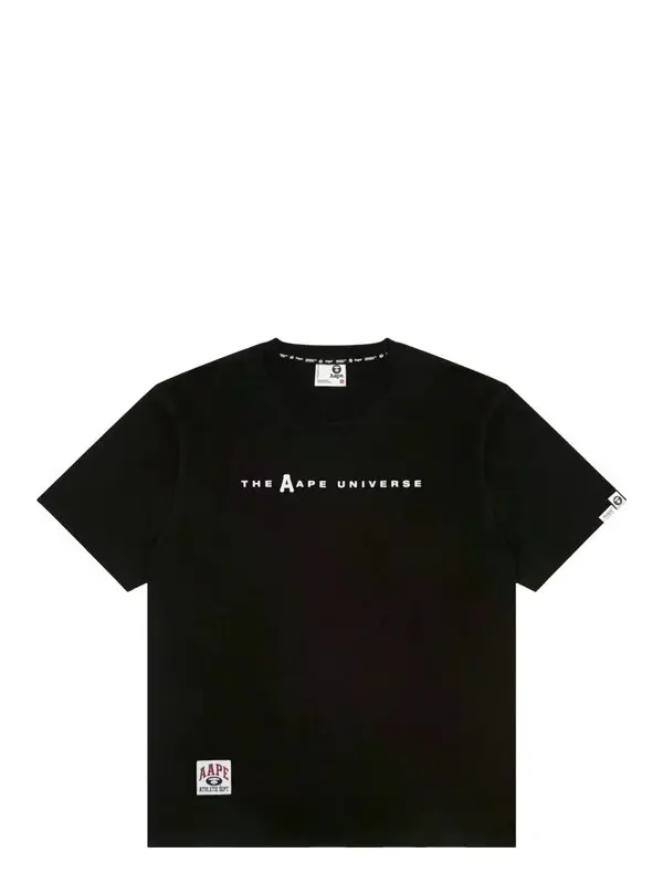 AAPE BY *A BATHING APE Logo T-shirt - Black