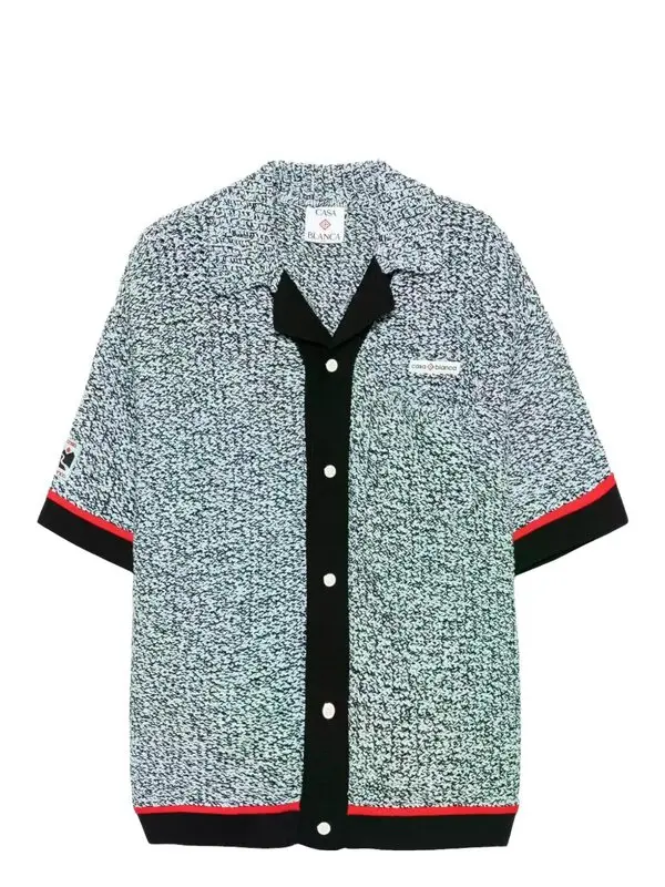 Casablanca Mouliné Shirt - Green