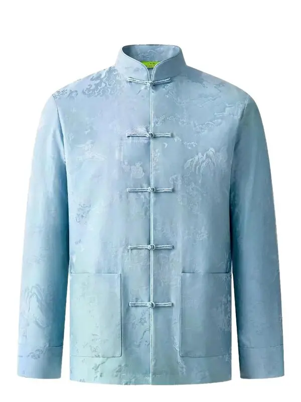 Shanghai Tang Jacquard Shirt - Blue