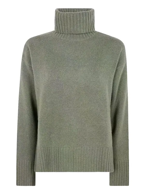 Polo Ralph Lauren Turtleneck Wool Sweater - Green