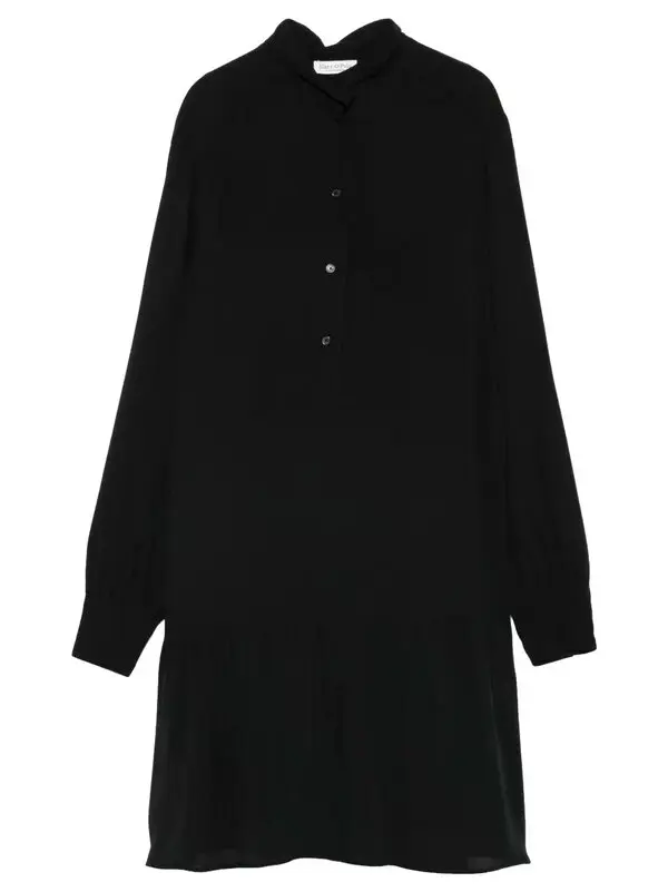 Marc O'polo Button-front Midi Dress - Black